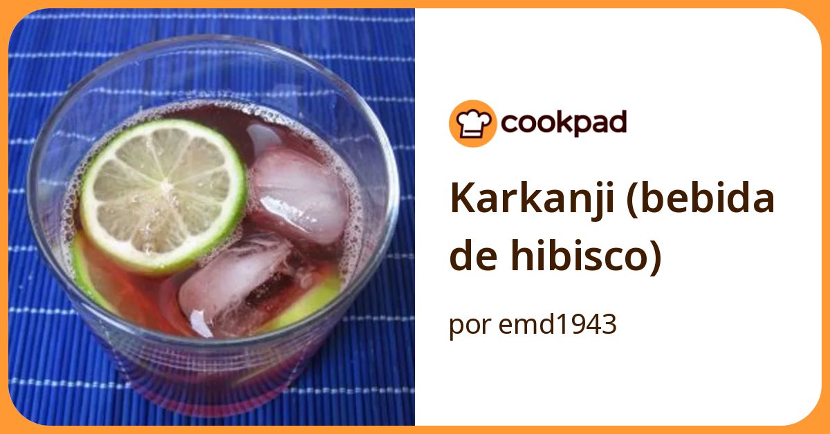 Karkanji (Bebida De Hibisco) Receta de emd1943