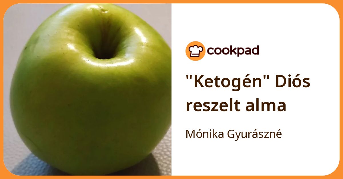 "Ketogén" Diós Reszelt Alma | Mónika Gyurászné receptje - Cookpad receptek
