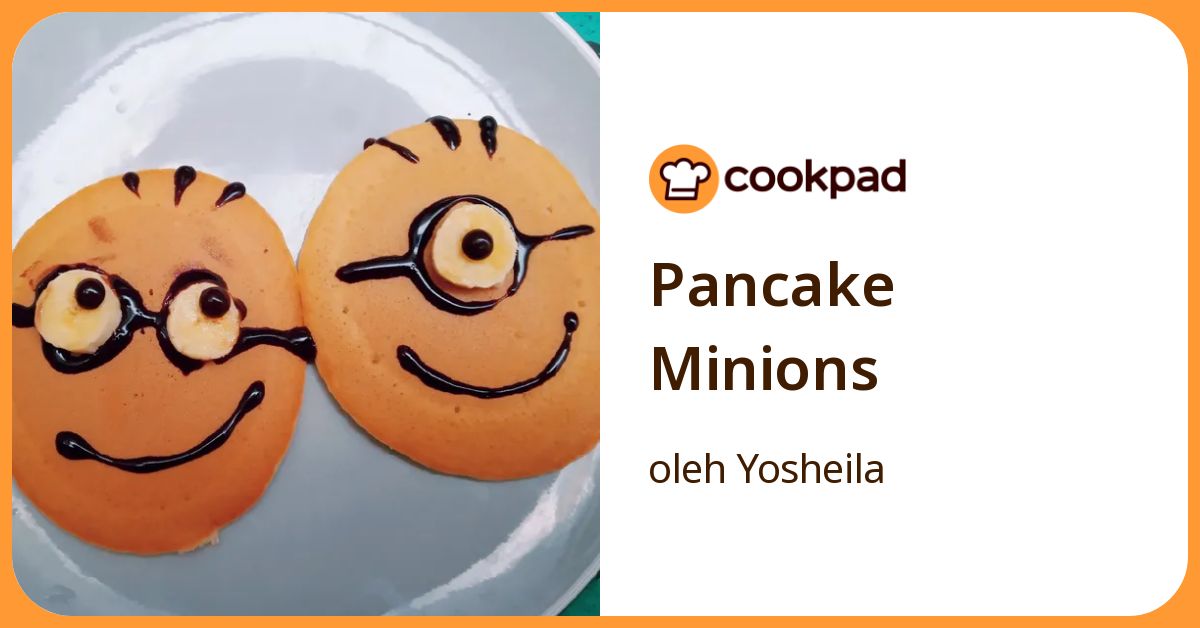 Resep Pancake Minions oleh Yosheila - Cookpad