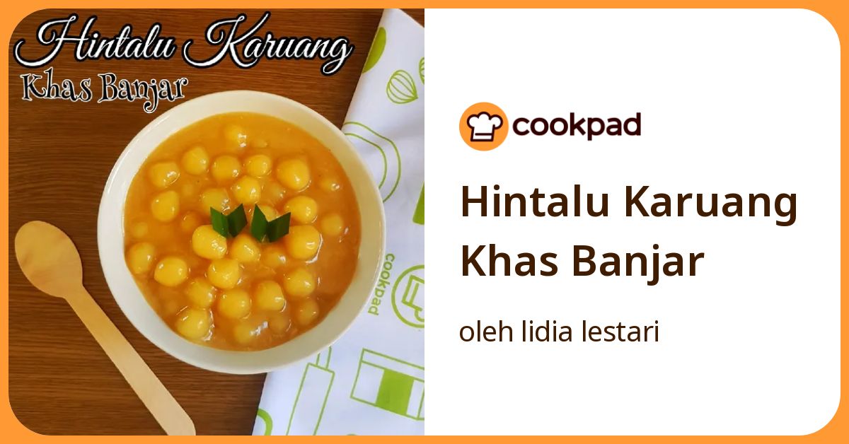 Resep Hintalu Karuang Khas Banjar oleh lidia lestari - Cookpad