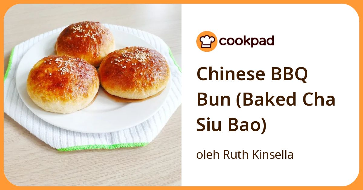 Resep Chinese Bbq Bun (Baked Cha Siu Bao) oleh Ruth Kinsella - Cookpad