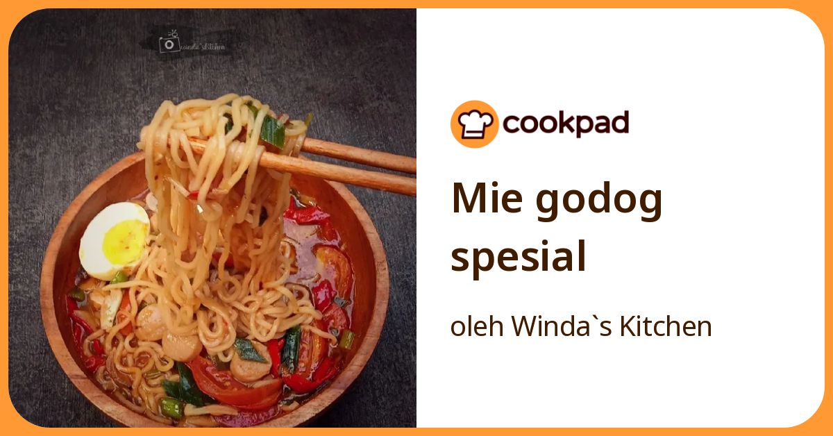 Resep Mie Godog Spesial oleh Winda`s Kitchen - Cookpad