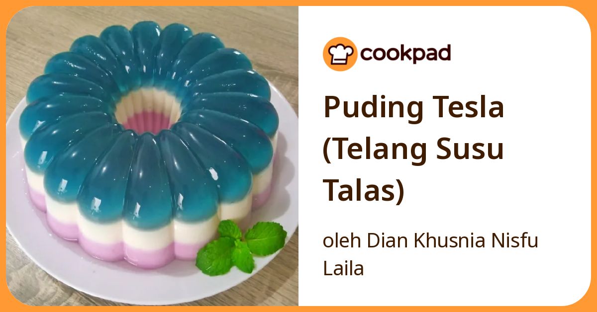 Resep Puding Tesla (Telang Susu Talas) oleh Dian Khusnia Nisfu Laila ...