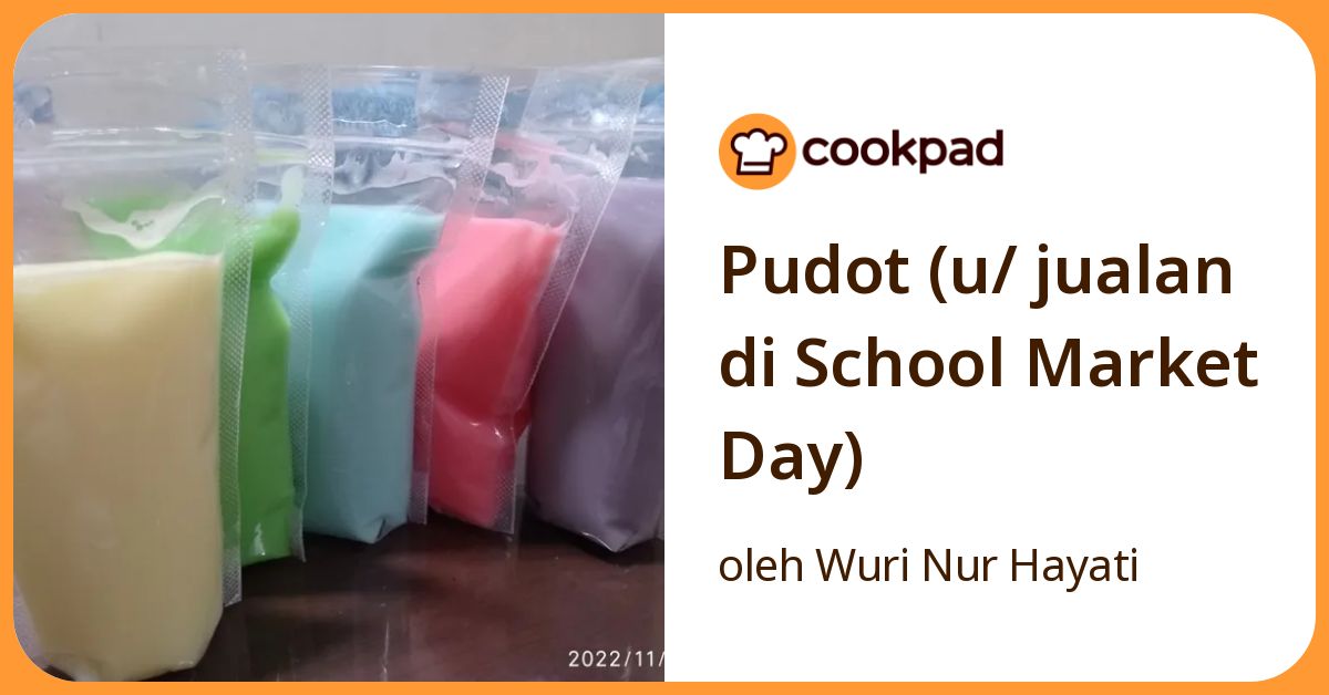 Resep Pudot (U/ Jualan Di School Market Day) oleh Wuri Nur Hayati - Cookpad