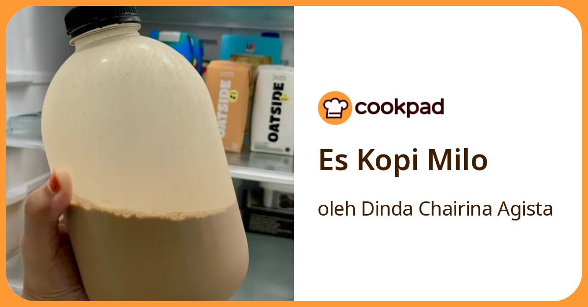 Resep Es Kopi Milo oleh Dinda Chairina Agista - Cookpad