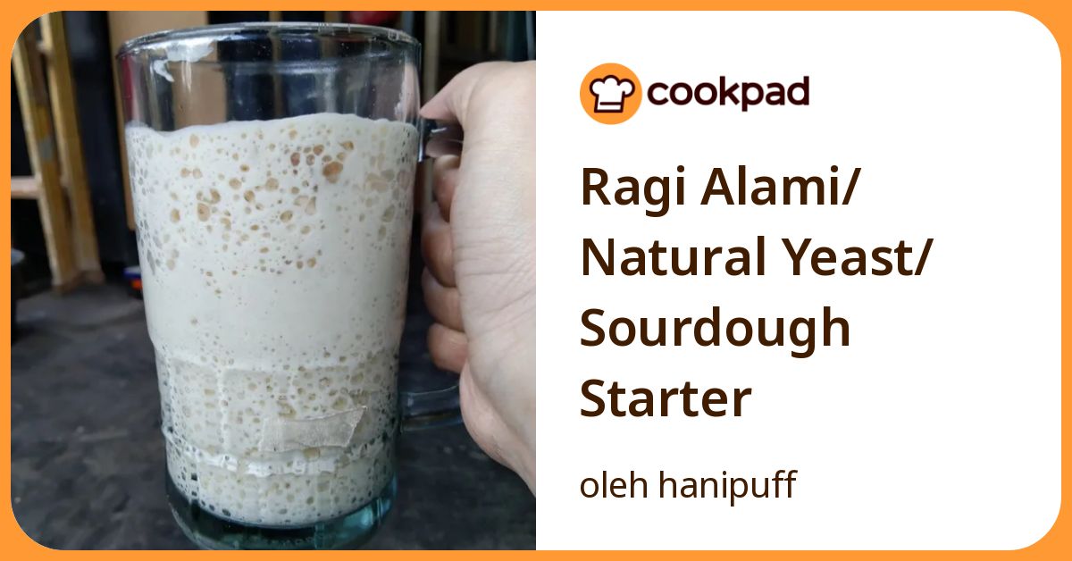 Resep Ragi Alami/ Natural Yeast/ Sourdough Starter oleh hanipuff - Cookpad