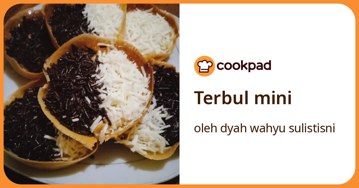 Resep Terbul Mini oleh dyah wahyu sulistisni - Cookpad