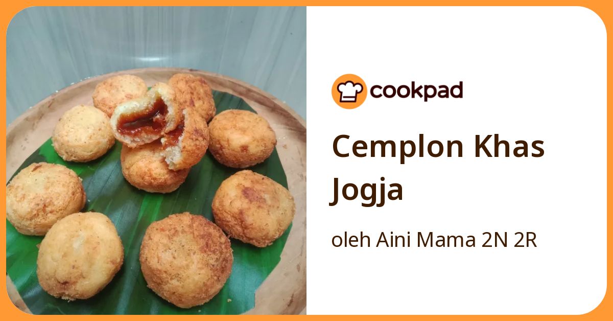 Resep Cemplon Khas Jogja oleh Aini Mama 2N 2R - Cookpad