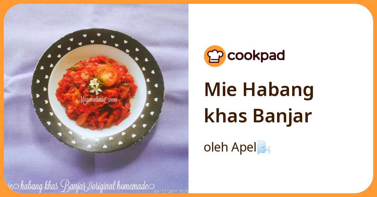Resep Mie Habang Khas Banjar oleh Apel🌬️ - Cookpad