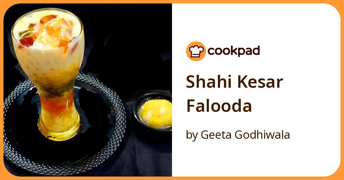 Shahi Kesar Falooda Recipe by Geeta Godhiwala - Cookpad