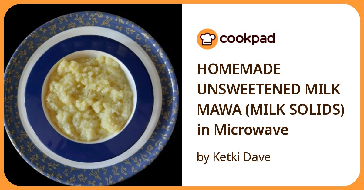 Homemade Unsweetened Milk Mawa (Milk Solids) In Microwave Recipe by ...