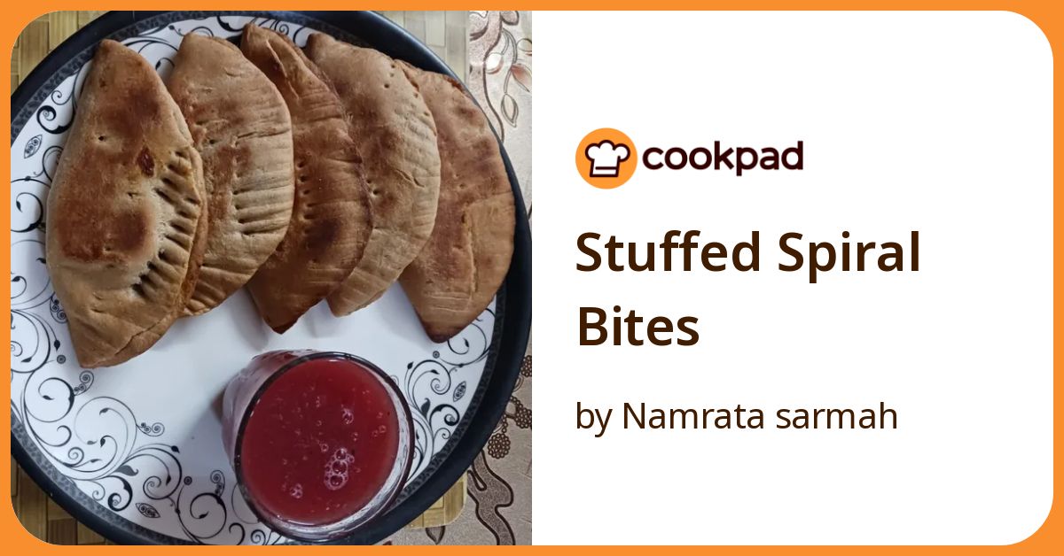 Stuffed Spiral Bites Recipe by Namrata sarmah - Cookpad
