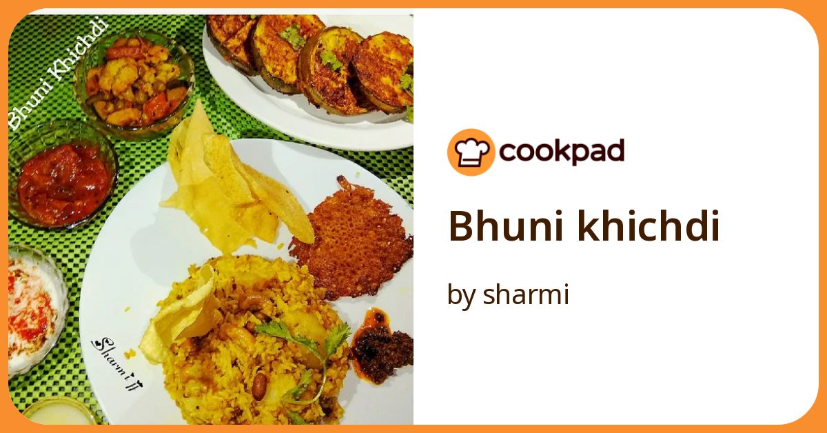 Bhuni Khichdi Recipe by sharmi - Cookpad