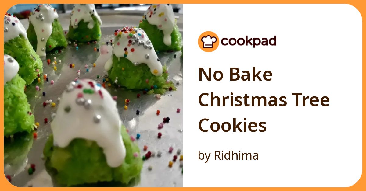 No Bake Christmas Tree Cookies Recipe by Ridhima - Cookpad