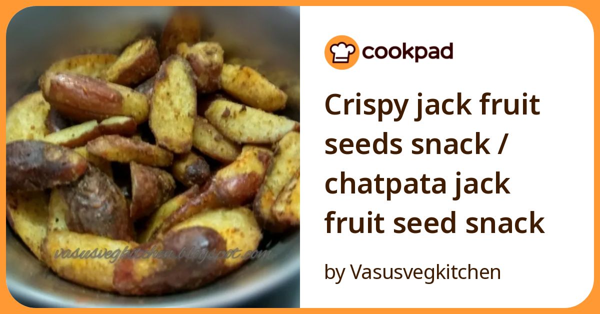 Crispy Jack Fruit Seeds Snack / Chatpata Jack Fruit Seed Snack Recipe ...
