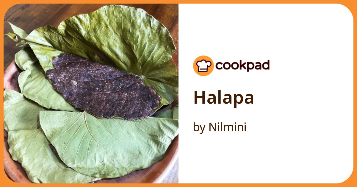 Halapa by Nilmini 【クックパッド】 簡単おいしいみんなのレシピが392万品
