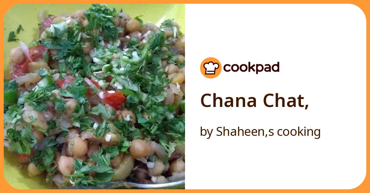 Chana Chat, Recipe by Shaheen,s cooking - Cookpad