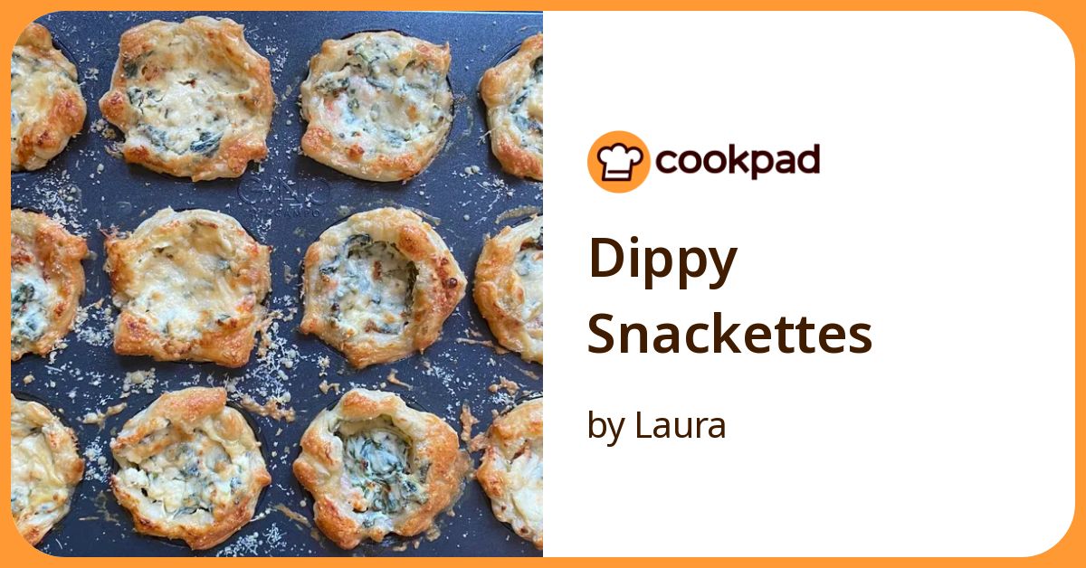 Dippy Snackettes Recipe by Laura - Cookpad