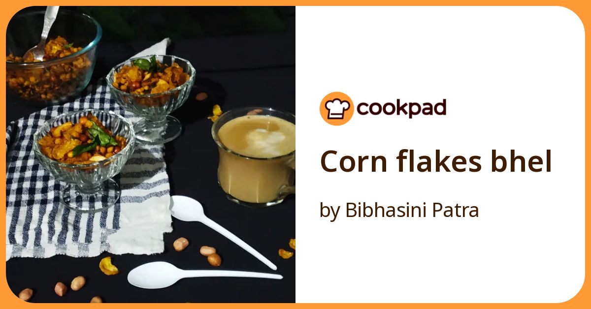 Corn Flakes Bhel Recipe by Bibhasini Patra - Cookpad