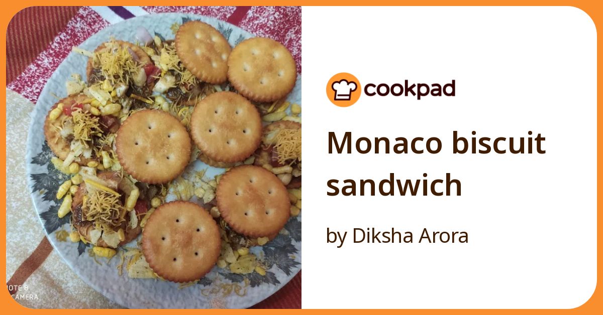 Monaco Biscuit Sandwich Recipe by Diksha Arora - Cookpad