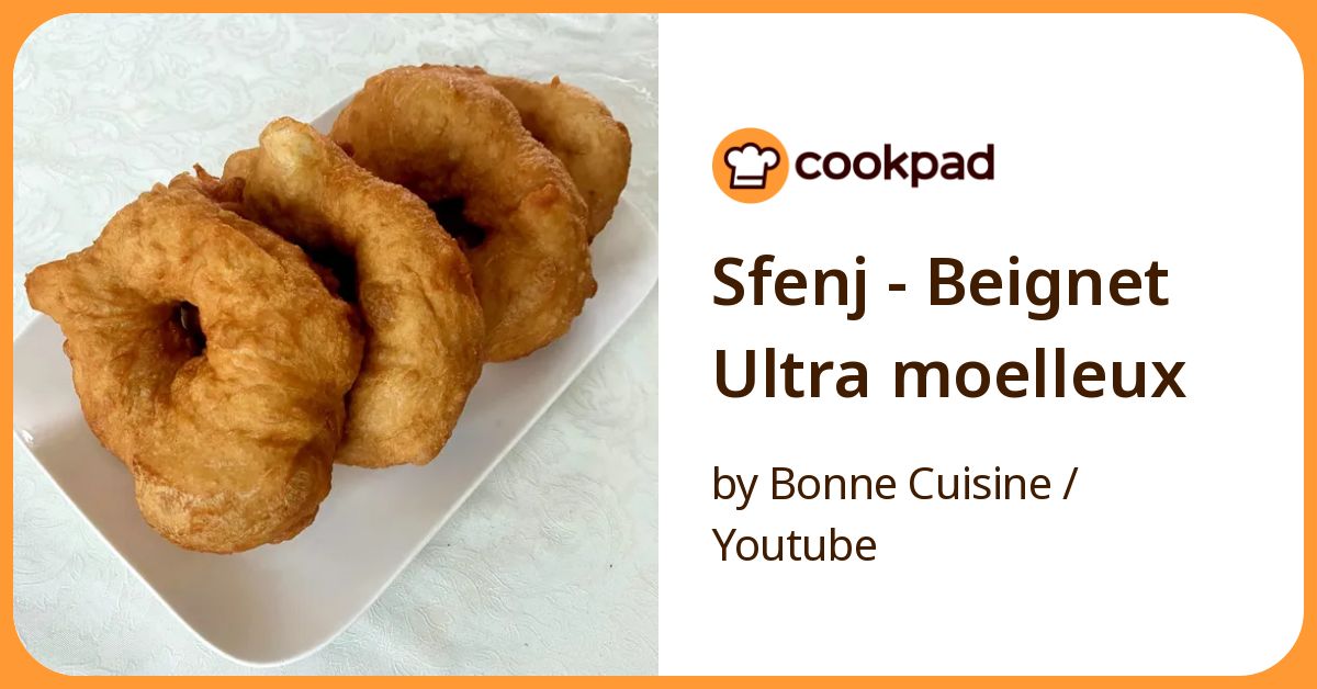 Sfenj Ultra Soft Donuts Recipe By Bonne Cuisine / YouTube