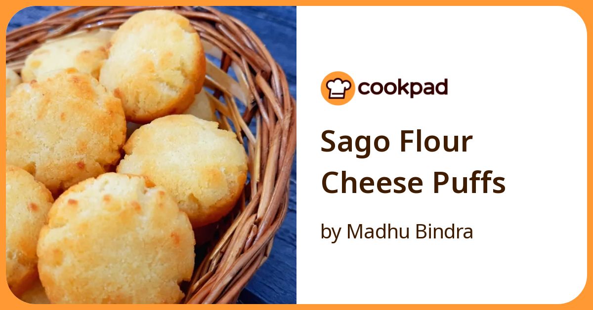 Sago Flour Cheese Puffs Recipe by Madhu Bindra - Cookpad