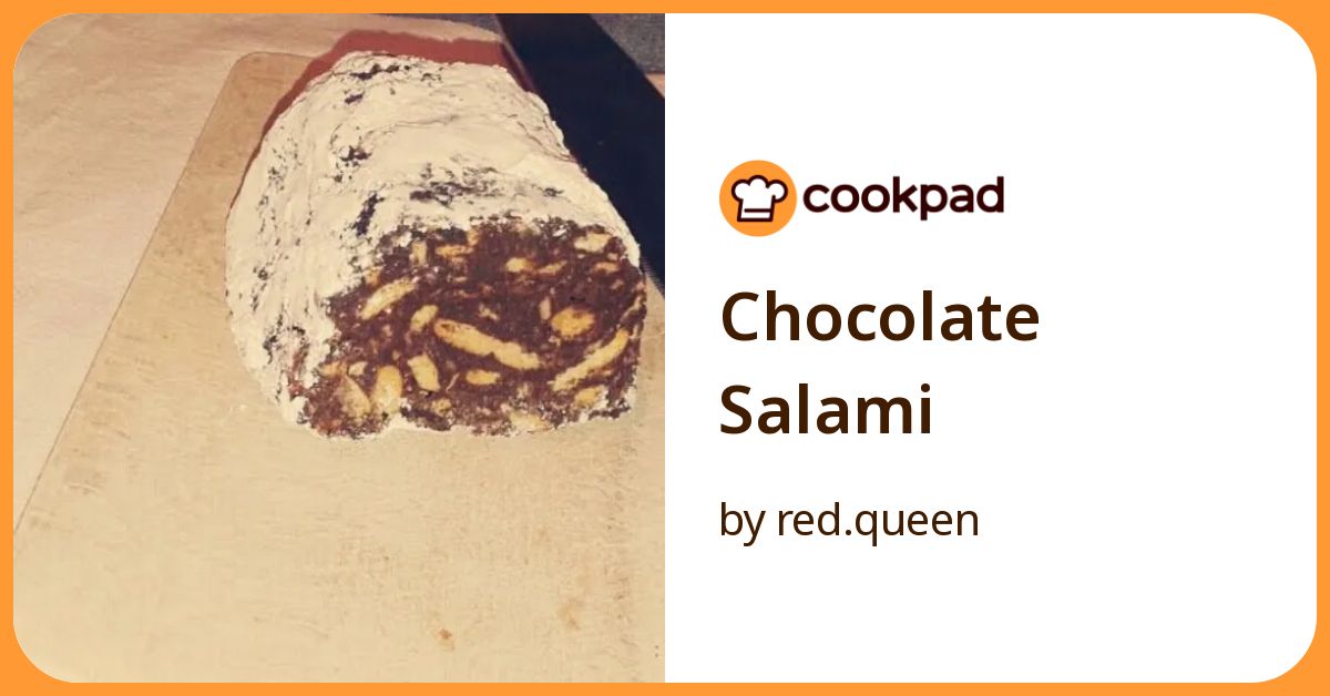 Chocolate Salami Recipe By Red.Queen