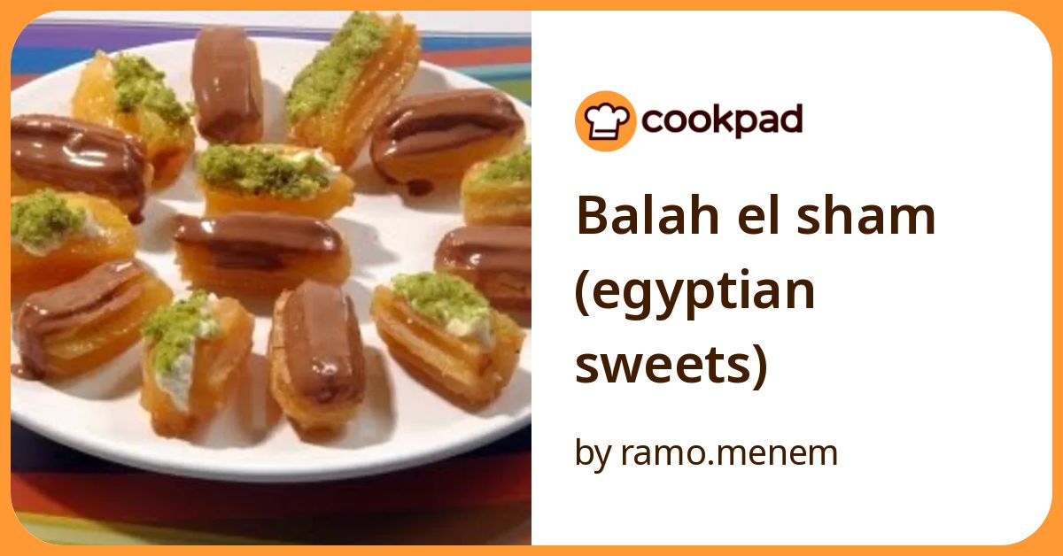 Balah El Sham (Egyptian Sweets) Recipe By Ramo.Menem