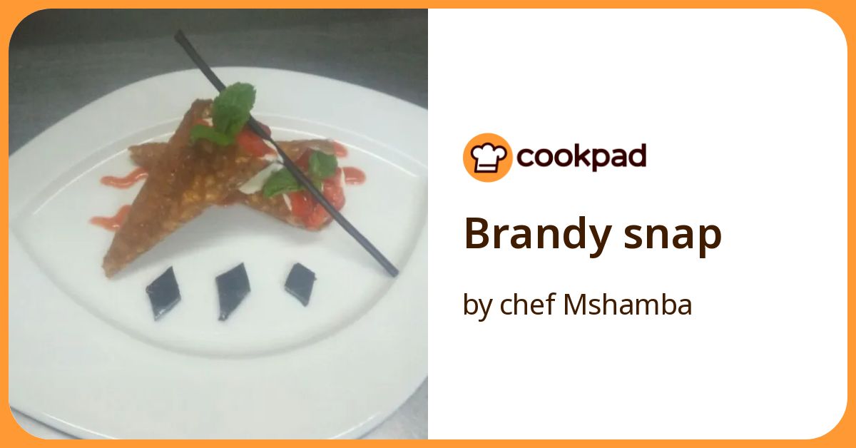 Brandy Snap Recipe by chef Mshamba - Cookpad