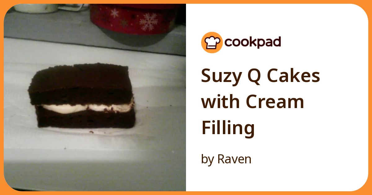 Suzy Q Cakes With Cream Filling Recipe By Raven