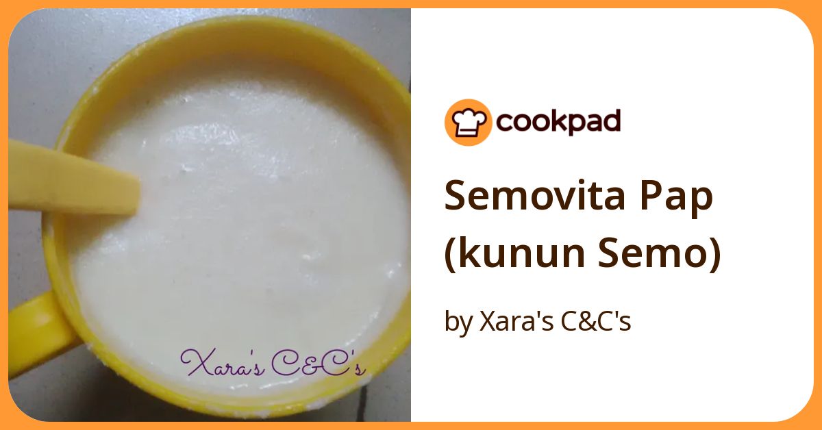 Semovita Pap (Kunun Semo) Recipe by Xara's C&C's - Cookpad